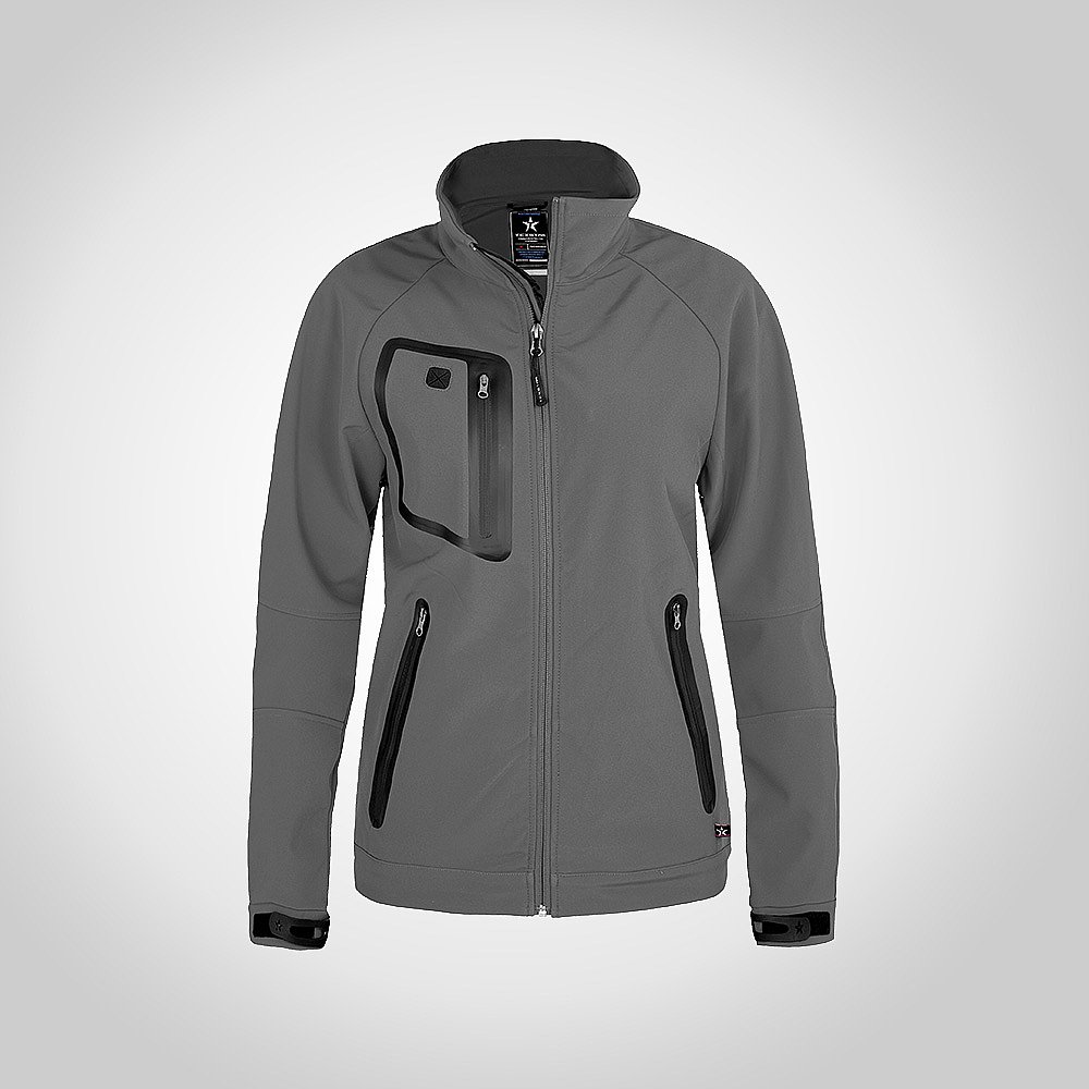 Jacka Dam Softshell Texstar WJ30 Anthracitegrå - Workersupply.se